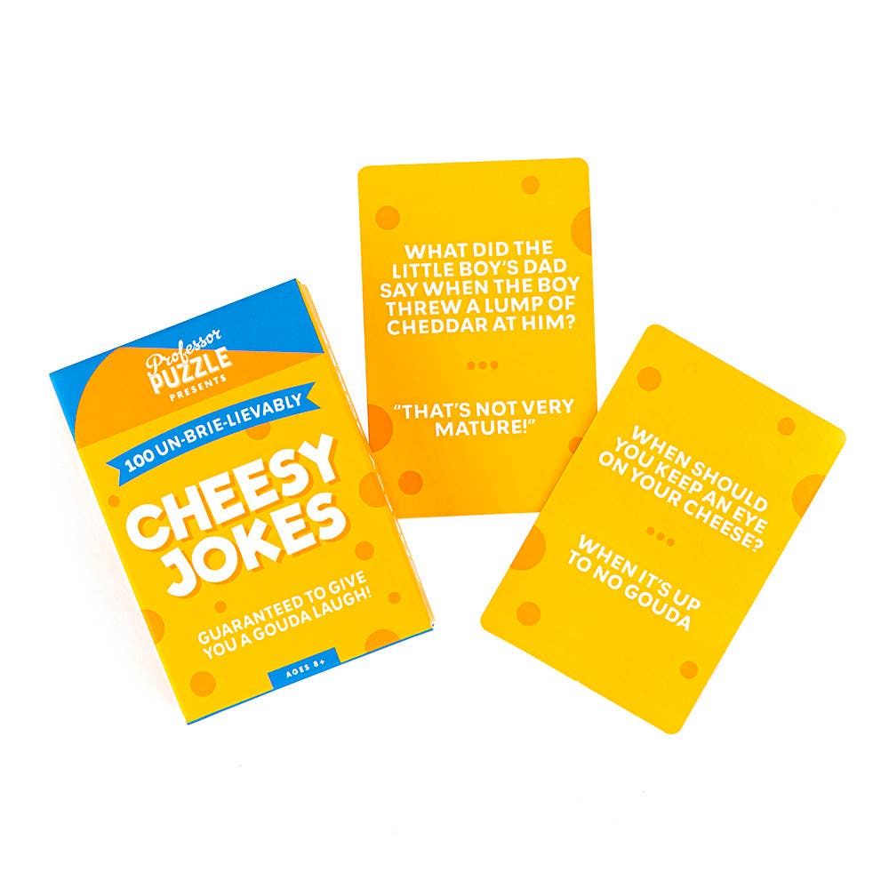 Professor Puzzle Cheesy Jokes – Jump shoes