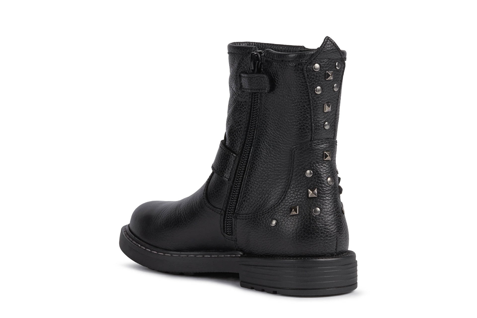 Shop Geox Kids Eclair Black Boots – Jump shoes